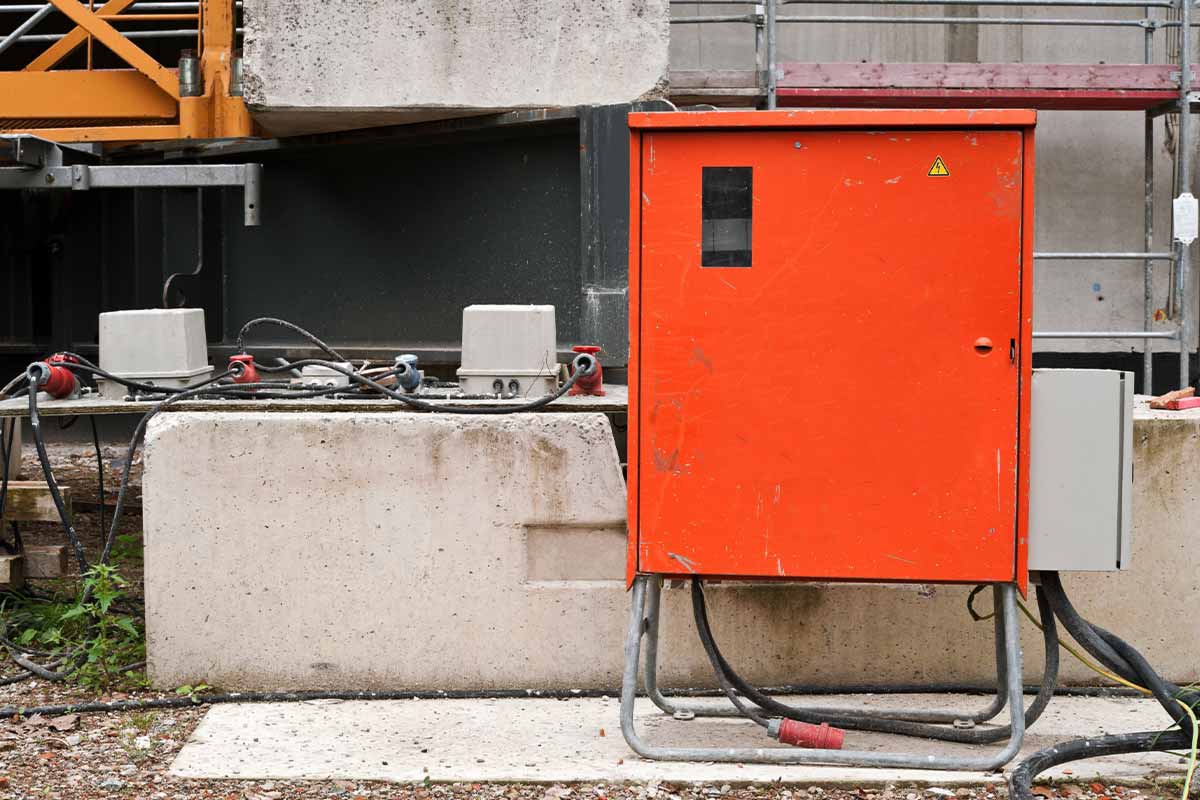 Baustrom beantragen & richtig abrechnen | Verteiler Übersicht